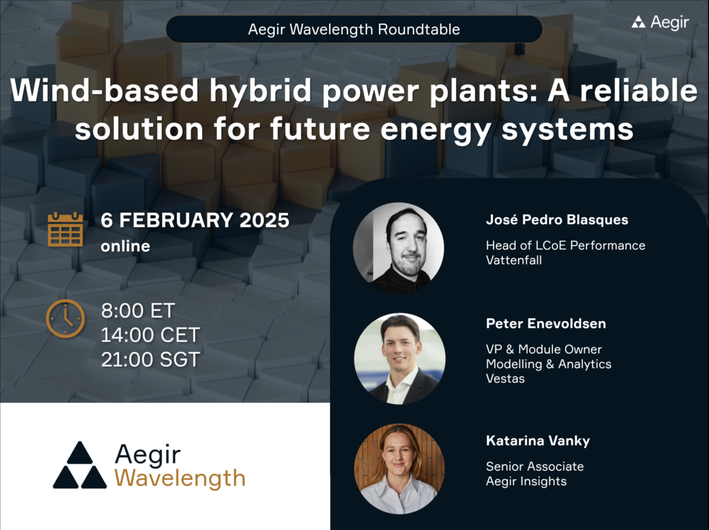 Wind-based hybrid power plants: A reliable solution for future energy systems - Aegir