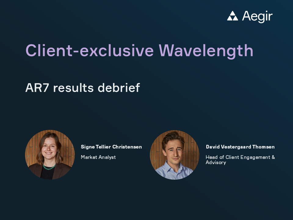 UK CfD AR7 results debrief - Aegir